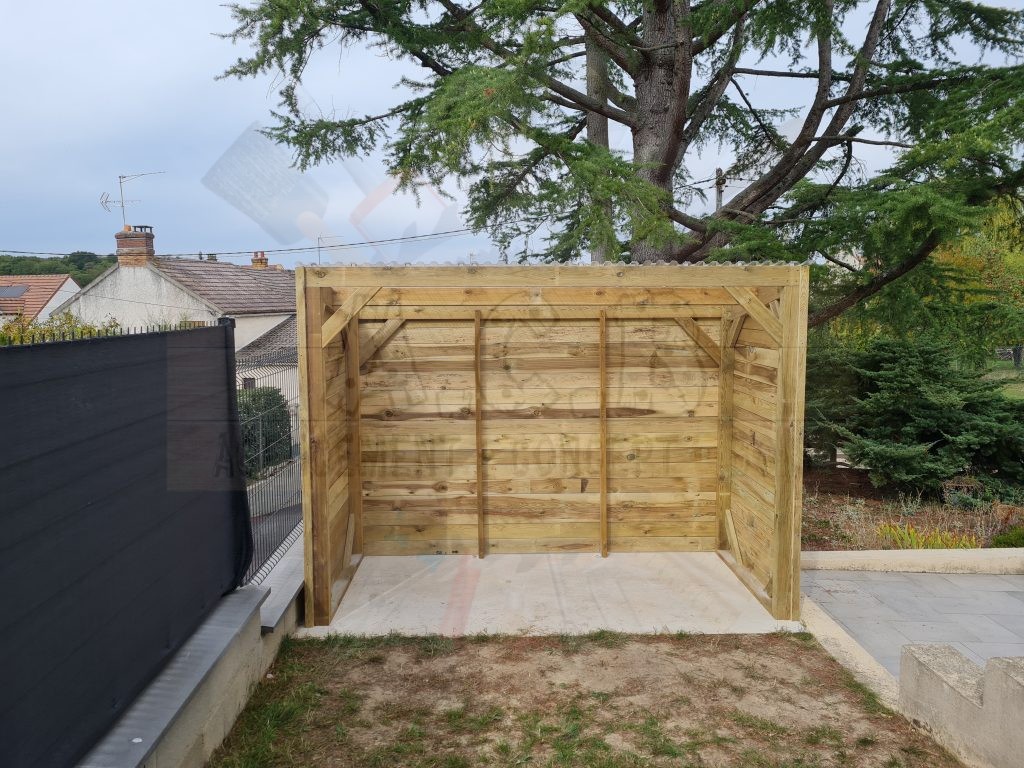 Abri bûches - Agencement Concept Bois